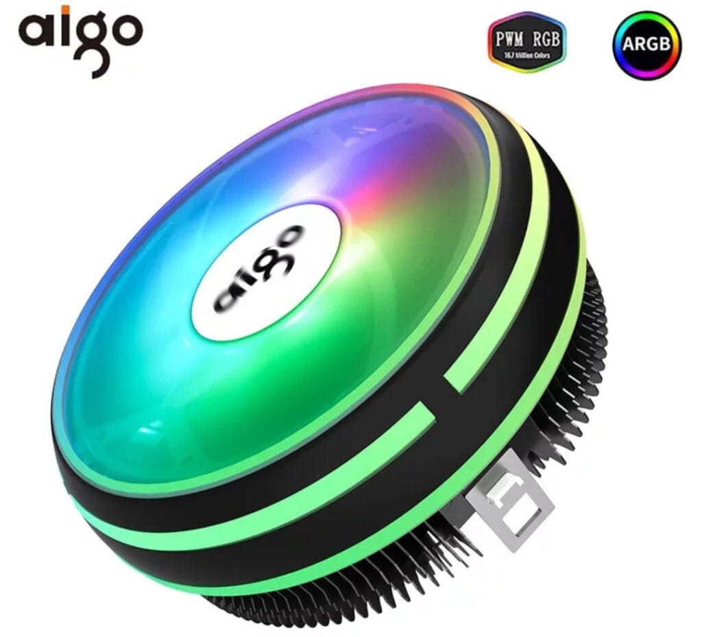 AIGO CPU COOLER Universal Beautiful Ans Stylish With RGB