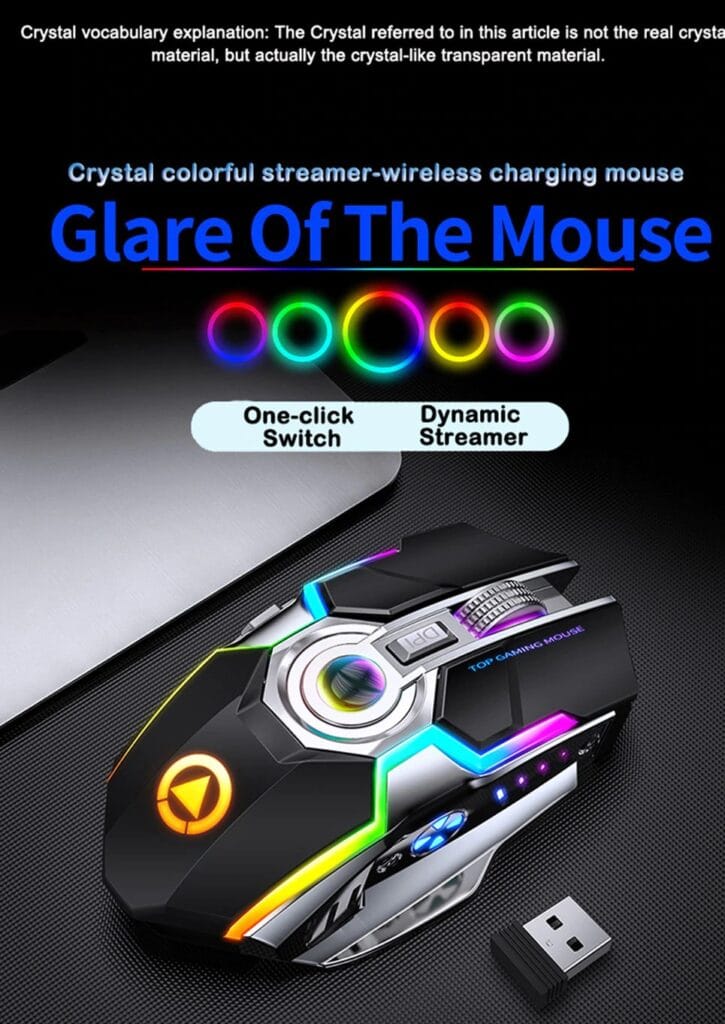 A5 Gaming Mouse Rechargeable Mouse