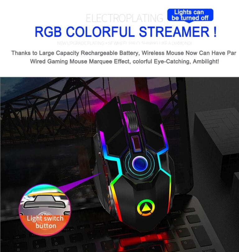 A5 Gaming Mouse Rechargeable Mouse