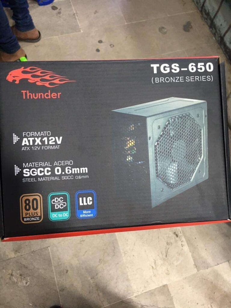 THUNDER 650W 80 BRONZE RATING LOW COST BIG VALUE