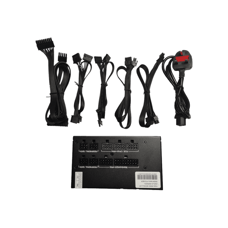 THUNDER 550W FULL MODULAR EFFICIENT RELIABLE PSU