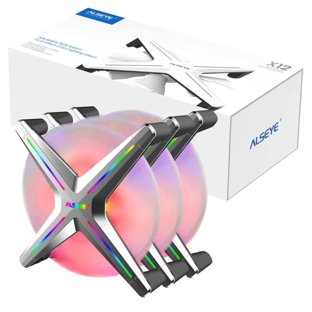 ALSEYE X12 RGB FANS BEAUTIFUL, STYLISH ELEGANT