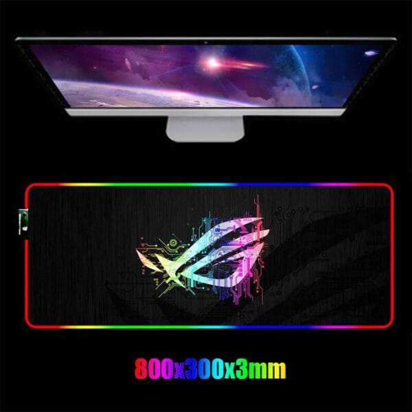 ASUS ROG XXL RGB MAT FULL LENGHT KEYBOARD MAT