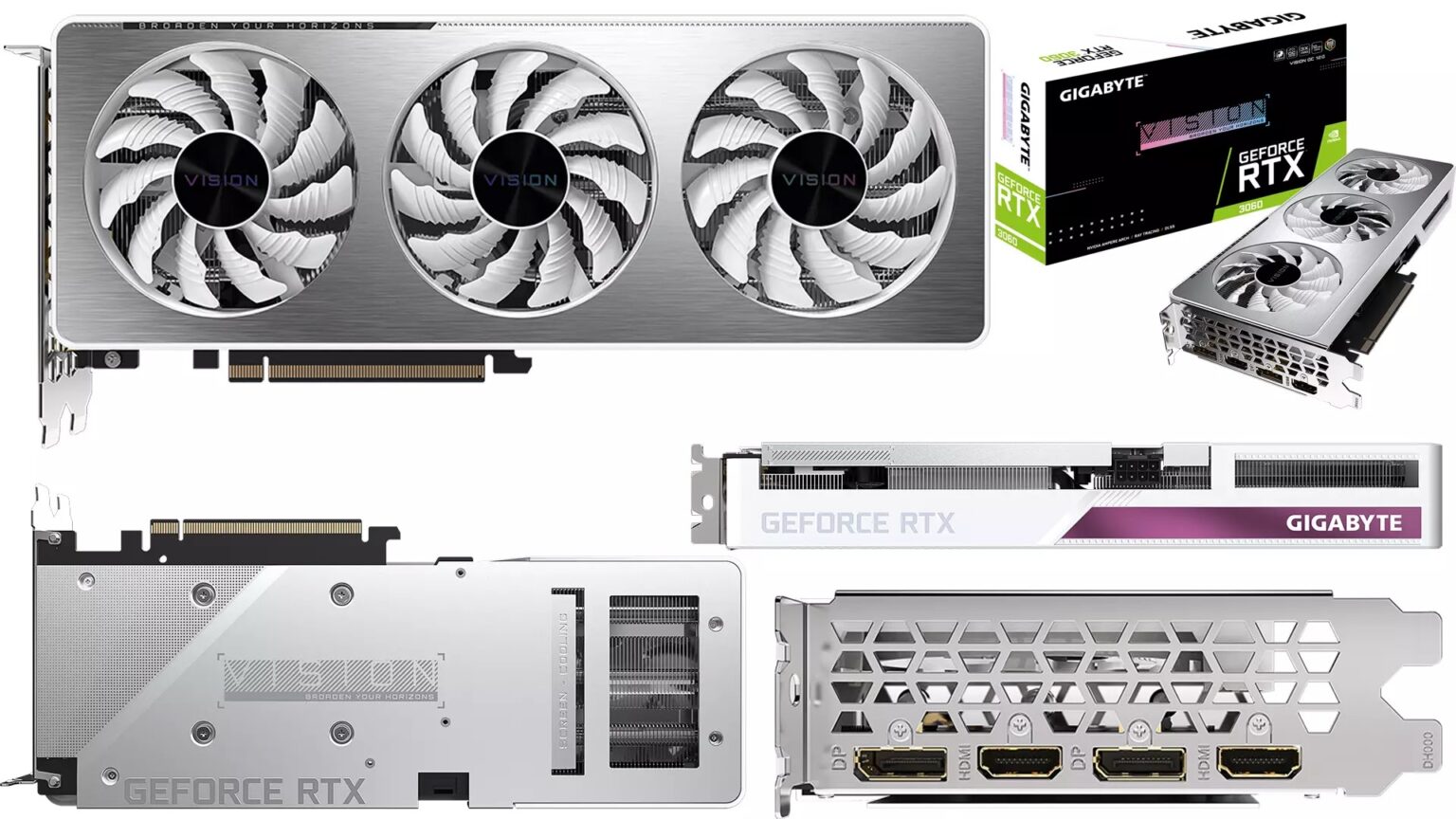 Gigabyte RTX 3060 VISION OC 12G - The Gaming Store