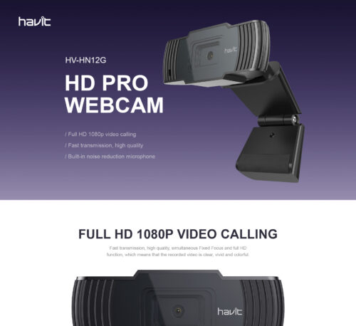Havit HV HN12G 1080P Webcam BEST CAM AT LOW PRICE