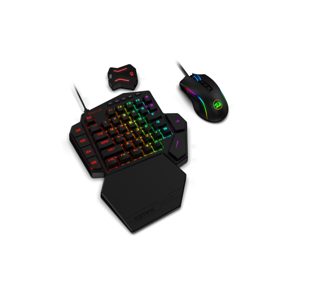 REDRAGON K585-BA ONE-HANDED KEYBOARD AND MOUSE COMBO - The Gaming Store